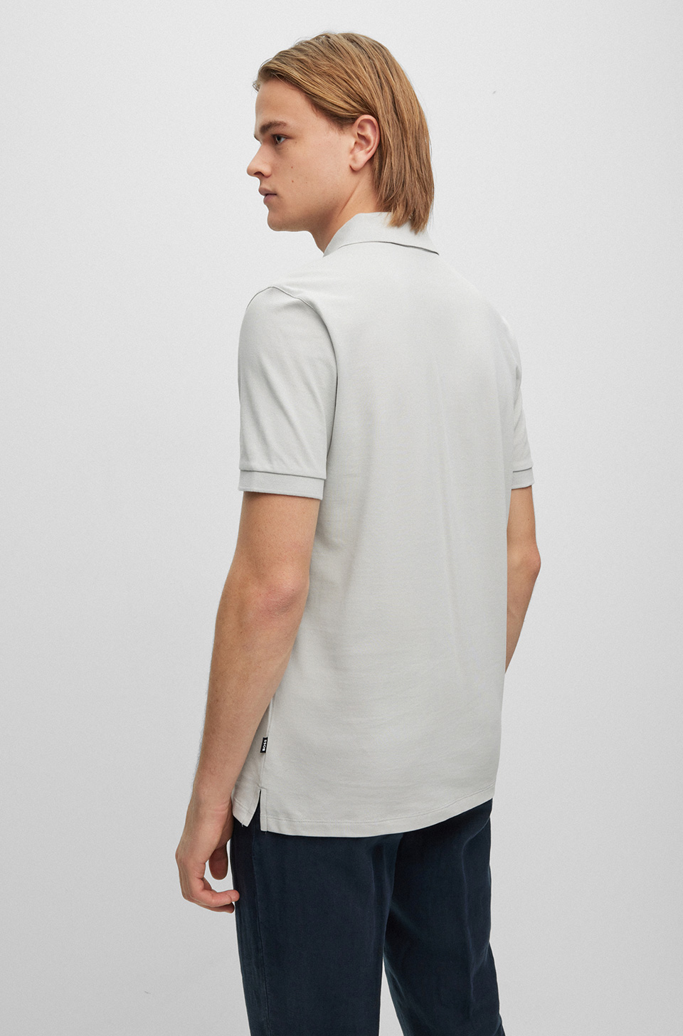 BOSS(보스) [공식] [보스] 피마 코튼 피케 폴로 셔츠 레귤러핏 50468301_050 | S.I.VILLAGE (에스아이빌리지)