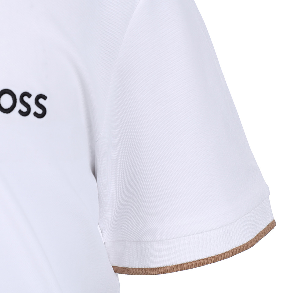 BOSS(보스) [공식] [보스] 스트레치 레귤러핏 반팔 폴로 셔츠 50469102_101 | S.I.VILLAGE (에스아이빌리지)