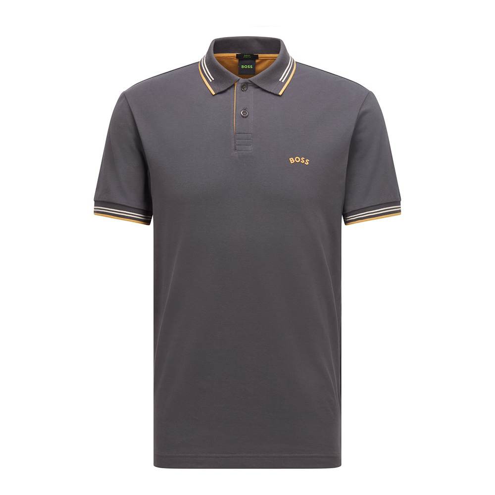 BOSS(보스) [공식][보스] 골프 아치 로고 슬림핏 폴로 셔츠 50469245_021 | S.I.VILLAGE (에스아이빌리지)