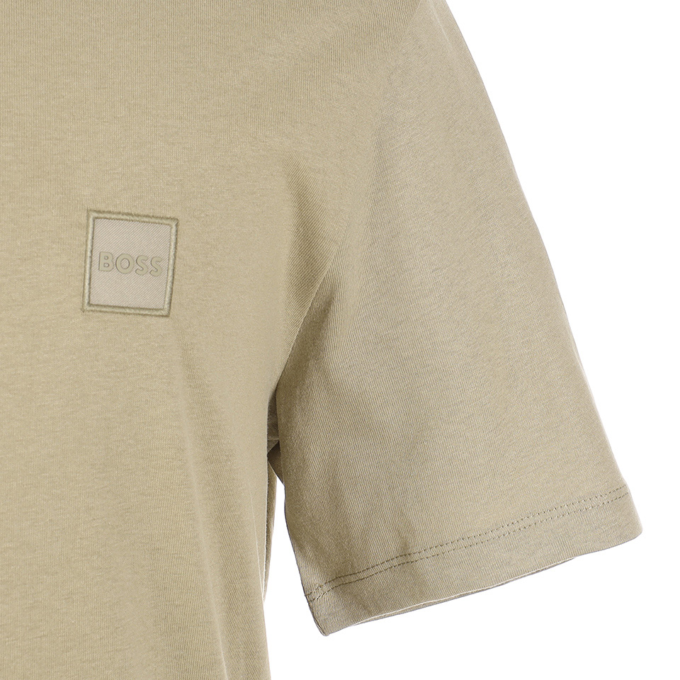 BOSS(보스) [공식] [보스] 로고 패치 코튼 릴랙스핏 반팔 티셔츠50472584_263 | S.I.VILLAGE (에스아이빌리지)