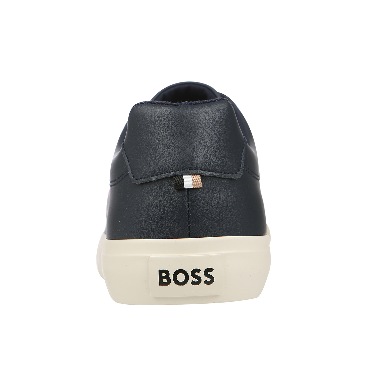 BOSS(보스) [공식][보스] B로고 스트라이프 로우탑 스니커즈 50474728_408 | S.I.VILLAGE (에스아이빌리지)