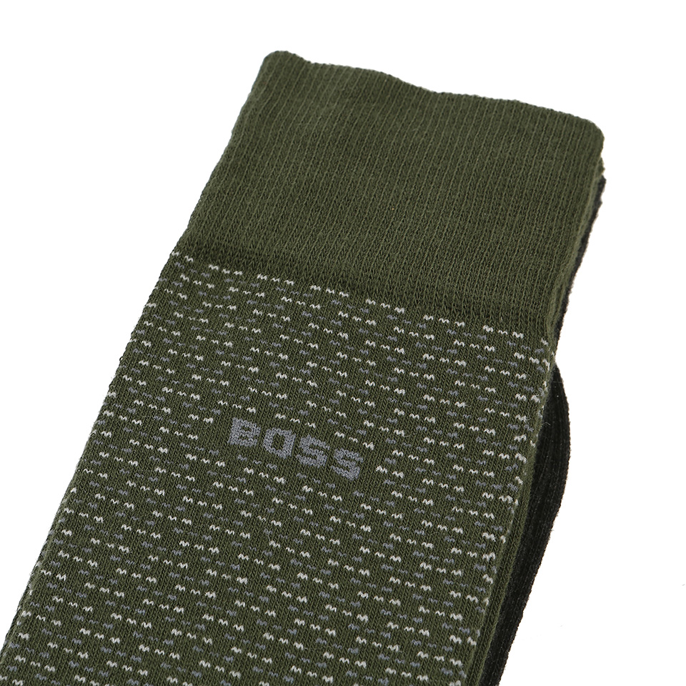 BOSS(보스) [공식] [보스] 코튼 중목 양말 2종 세트 50491197_362 | S.I.VILLAGE (에스아이빌리지)
