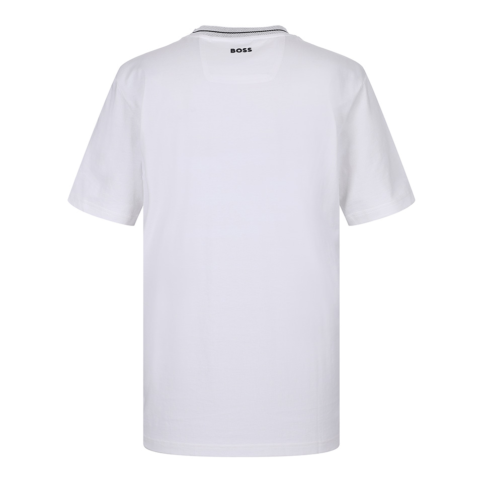 BOSS(보스) [공식] [보스] 싱글 저지 반팔 티셔츠 스트레이트핏 50512867_100 | S.I.VILLAGE (에스아이빌리지)