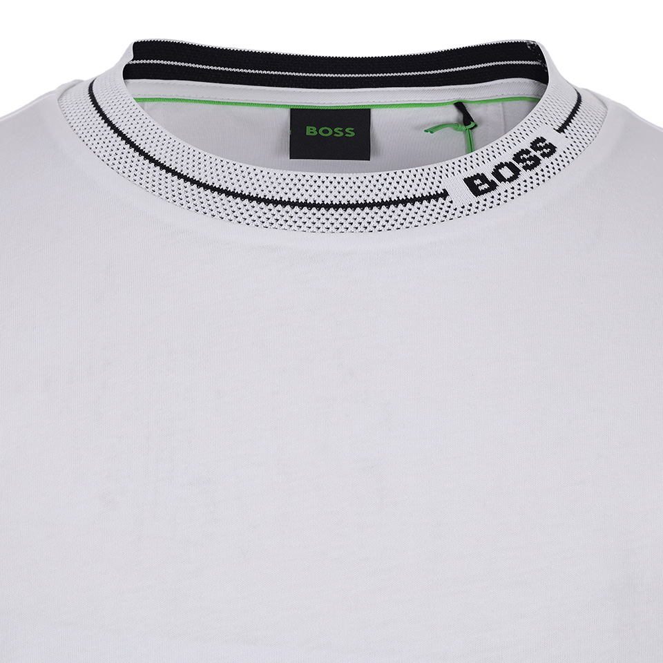 BOSS(보스) [공식] [보스] 싱글 저지 반팔 티셔츠 스트레이트핏 50512867_100 | S.I.VILLAGE (에스아이빌리지)