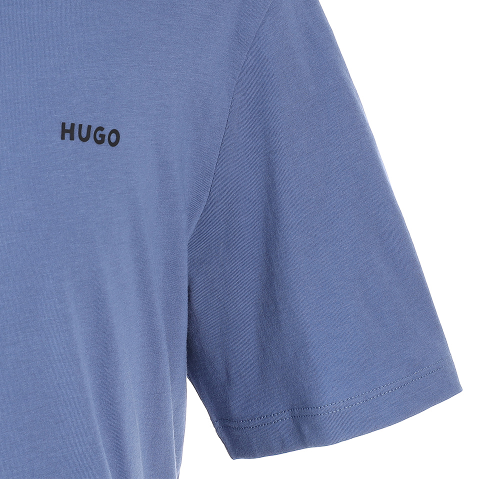 HUGO(휴고) [공식] [휴고] 코튼 프린트 로고 반팔 티셔츠50466158_479 | S.I.VILLAGE (에스아이빌리지)